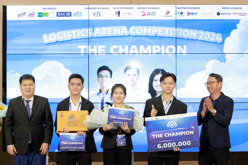 Chung kết cuộc thi Đấu trường Logistics 2024: BREAKTHROUGH WORLD | Faculty of Business ...